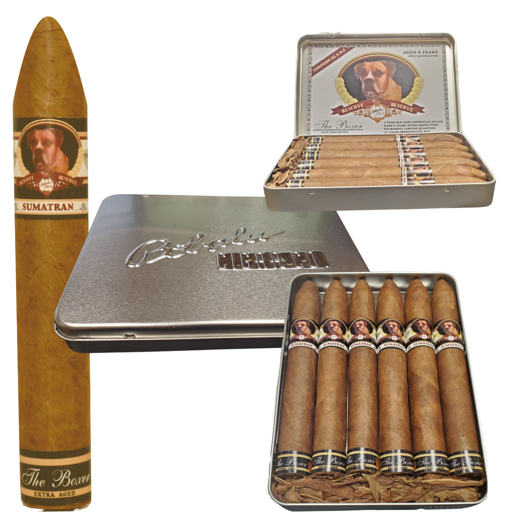The Boxer Torpedo Limited Edition Reserve Cigars (Aged 9 Years ...