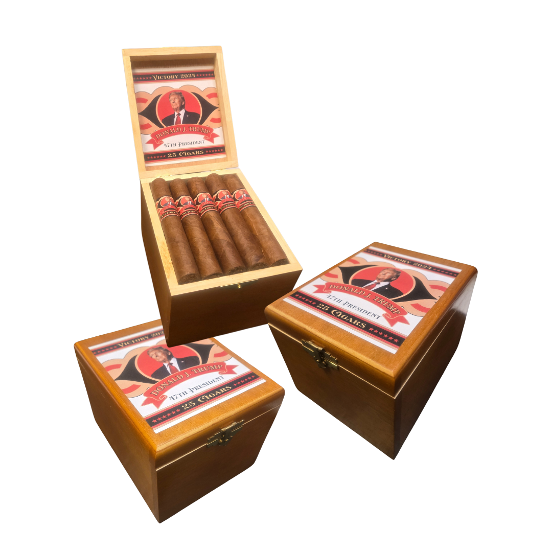 Trump "2024 Victory" Robusto Cigars — Bobalu Cigar Company