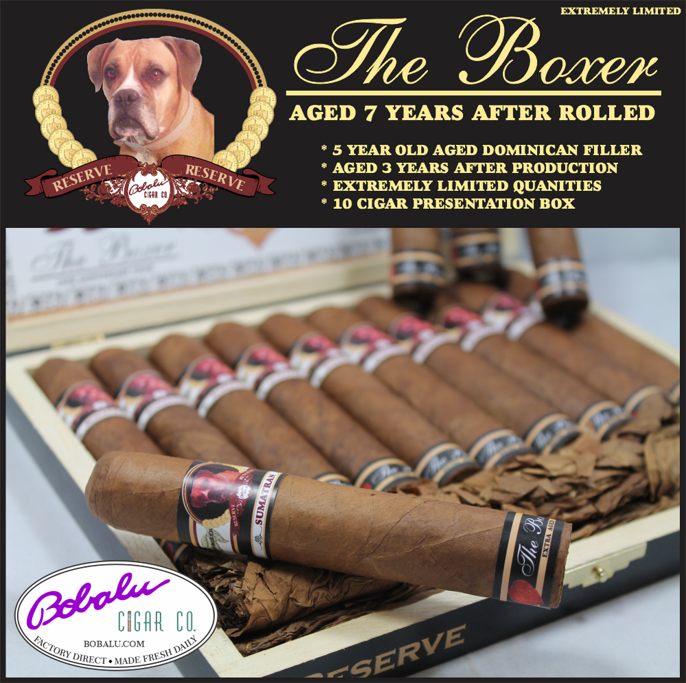 The Boxer Limited Edition Reserve Cigars (Aged 3+ Years!) — Bobalu ...