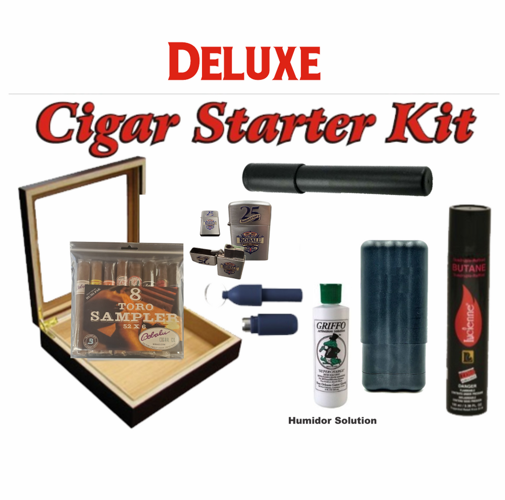 Deluxe Cigar Starter Kit — Bobalu Cigar Company