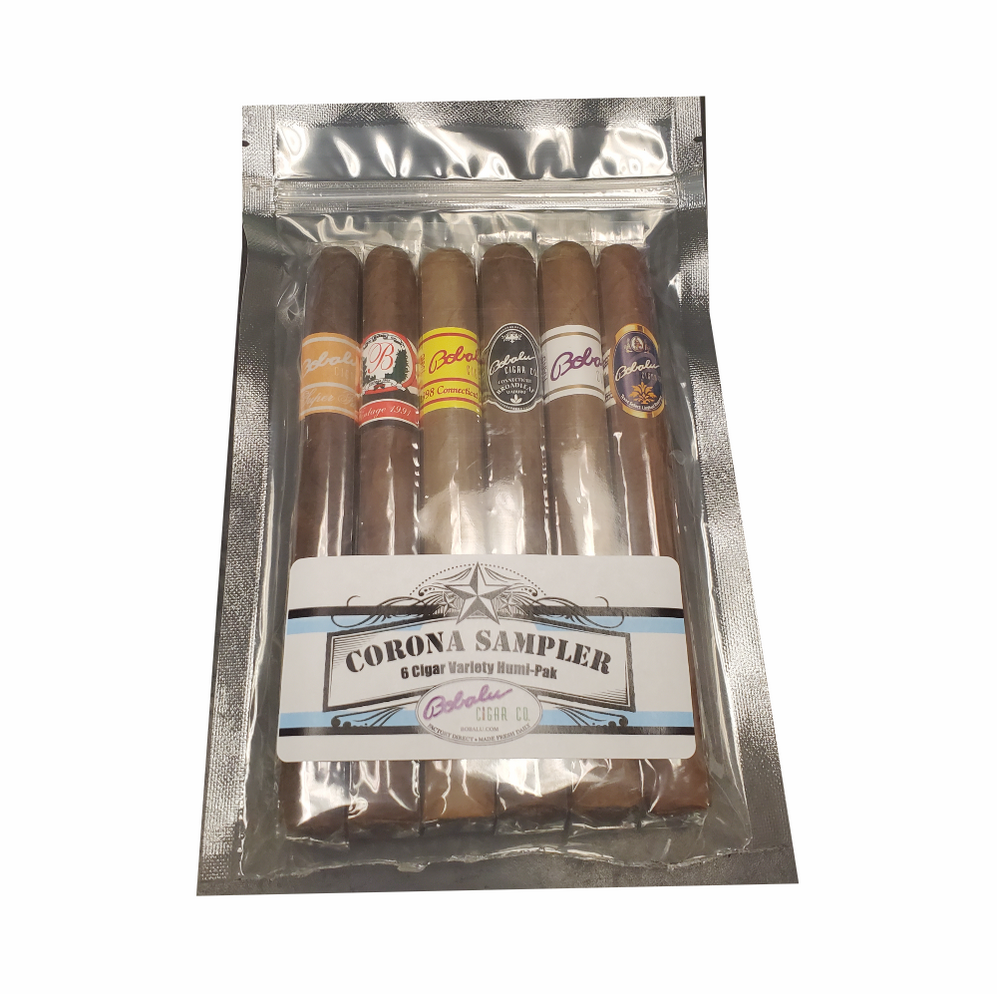 6 corona sampler Humi-pak — Bobalu Cigar Company